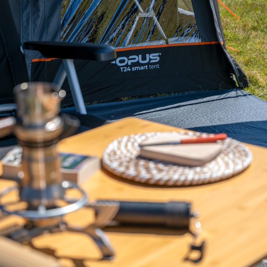 T24 self inflating smart tent • OPUS Smart Tents
