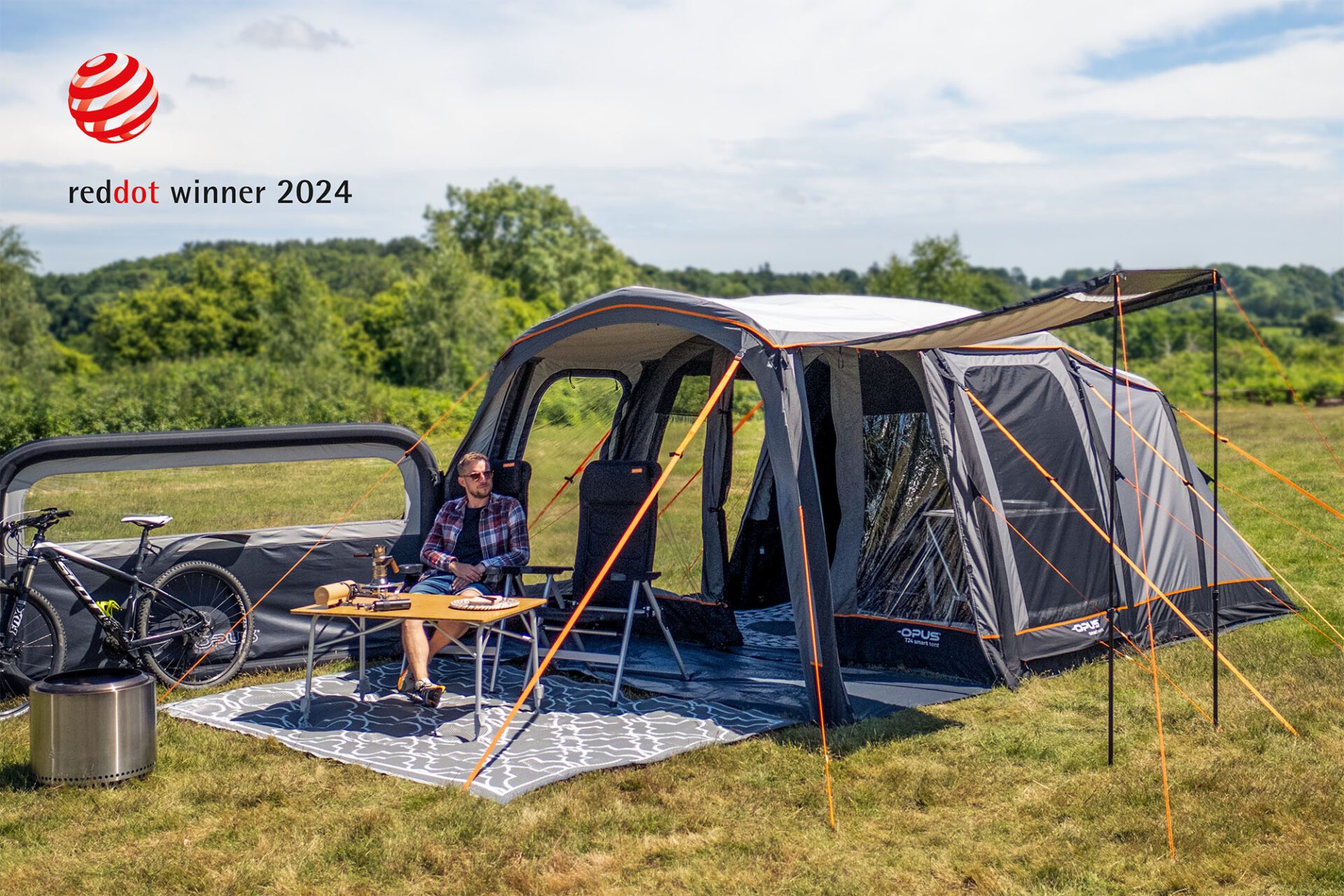 OPUS Smart Tents • Self inflating smart tents