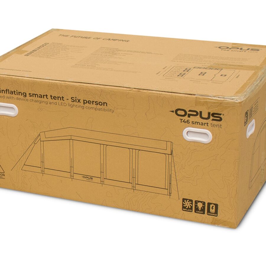 T46 self inflating smart tent • OPUS Smart Tents