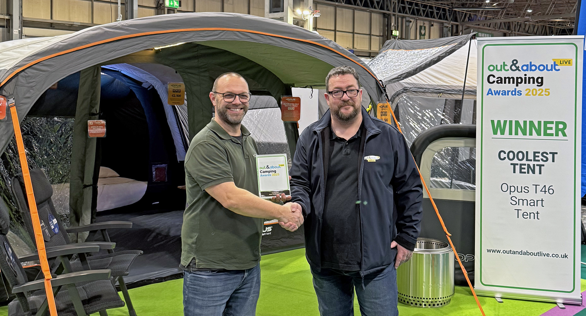 The coolest tent • OPUS Smart Tents