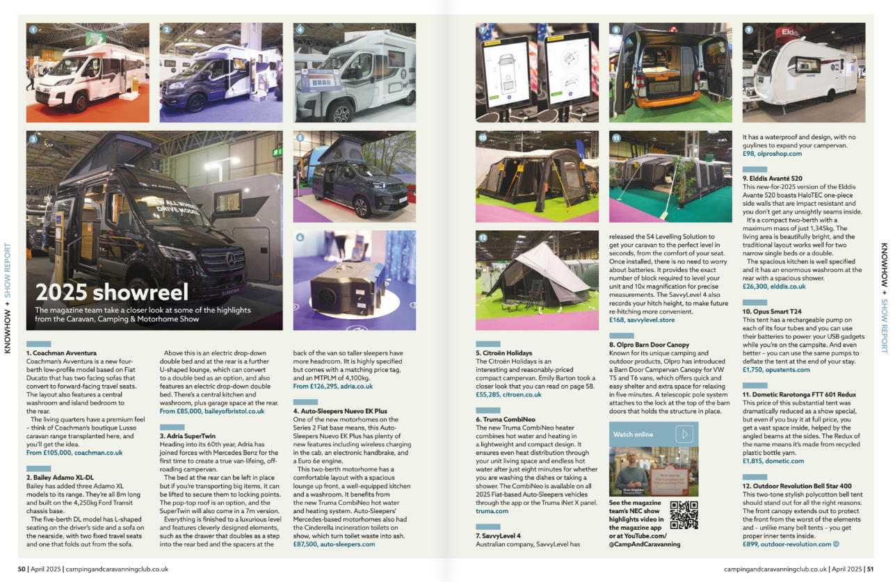 T24 features in Caravan & Camping Clubs show review • OPUS: The smart ...